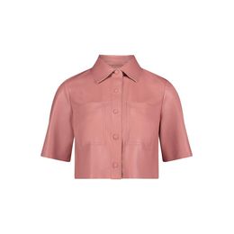 Vera Mont Kunstleder-Jacke kurzarm in Ash Rose | Gr.: 36