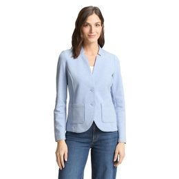 Tom Tailor Damen Tom Tailor Sweatblazer &raquo;Fied&laquo; mit aufgesetzten Taschen und Struktur XL