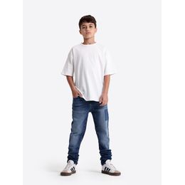 Solang Hose Denim Stretch Slim-Fit Jungen Gr&ouml;&szlig;e 98 dunkelblau