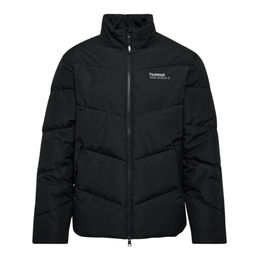 Hummel Trainingsjacke "Short Puffer Jacket" in Schwarz | Gr.: XL