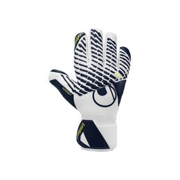 Uhlsport Torwarthandschuhe FM Supersoft HN in wei&szlig;/marine | Gr.: 10,5