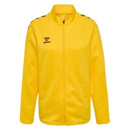 Hummel Rei&szlig;verschluss Jacke Hmlcore Damen in SPORTS YELLOW | Gr.: XL