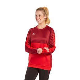 Erima Unisex Erwachsene Six Wings Sweatshirt in rot/bordeaux | Gr.: 164