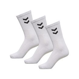 Hummel Low Socken 3-Pack Basic Erwachsene in WHITE | Gr.: 46,5