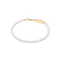 Kuzzoi Armband 925 Sterling Silber in Gold | Gr.: 21 cm