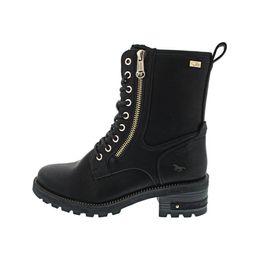Mustang Schn&uuml;rstiefel Schwarz | Gr.: 41