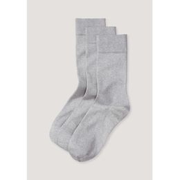 hessnatur Socke in grau | Gr.: 43-45