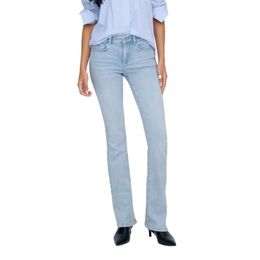Only Jeans ONLBLUSH MID FLARED DNM flared in Blau | Gr.: M/L32