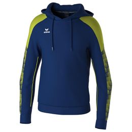 Erima Herren Kapuzensweat in new navy/lime | Gr.: 128