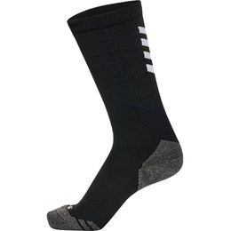 Hummel Low Indoor Socken Hmlpro Erwachsene in BLACK/WHITE | Gr.: 27-30