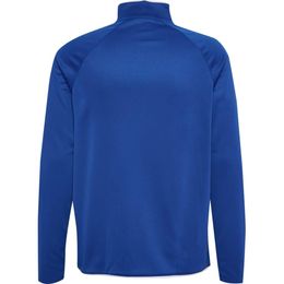 Hummel Trainingsjacke "Core 2.0 Half Zip" in Blau | Gr.: L