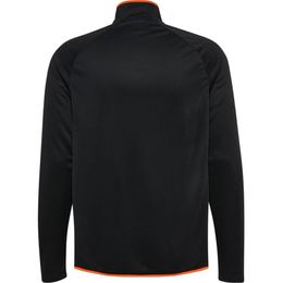 Hummel Trainingsjacke "Core 2.0 Half Zip" in Schwarz | Gr.: M