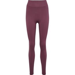 Hummel Short "Hiit Seamless High Waist Tights" in Lila | Gr.: M