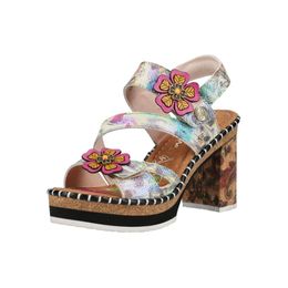 Laura Vita Sandalen in Braun/Blau | Gr.: 38