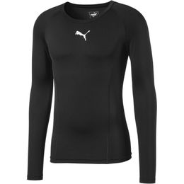 Puma Longsleeve "LIGA Baselayer Tee Longsleeve" in Schwarz | Gr.: L