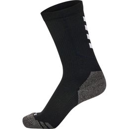 Hummel Socke "Hmlpro Training Socks Low" in Schwarz | Gr.: 27-30
