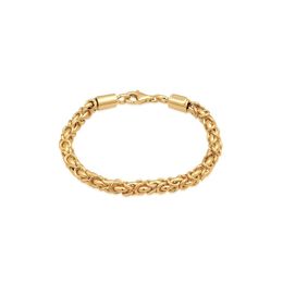 Kuzzoi Armband 925 Sterling Silber in Gold | Gr.: 21 cm