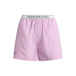 Polo Ralph Lauren Pajama Pants ' Shirting Stripes ' female Pink, White size XS