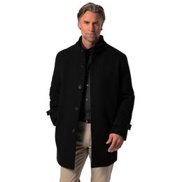Boston Park Kurzmantel in schwarz | Gr.: 8XL