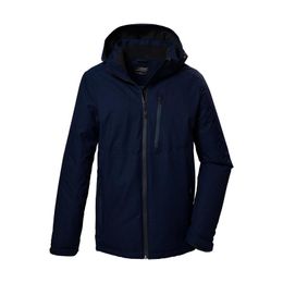 Killtec Herren Funktionsjacke &raquo;KOW 7 MN JCKT&laquo; Wasser- und winddichte Outdoorjacke, atmungsaktiv, Melange Optik blau S