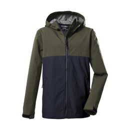 Killtec Jungen Softshelljacke &raquo;KOS 219 BYS SFTSHLL JCKT&laquo; Wind- und wasserabweisende Softshelljacke mit verstellbaren Details gr&uuml;n 128