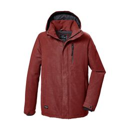 G.I.G.A. by Killtec G.I.G.A. Dx By Killtec Herren G.I.G.A. DX by killtec Funktionsjacke &raquo;GW 71 MN JCKT&laquo; Wasserdichte, atmungsaktive Winterjacke mit abnehmbarer Kapuze rot