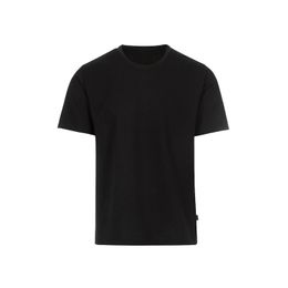 TRIGEMA Herren T-Shirt &raquo;TRIGEMA T-Shirt in Piqu&eacute;-Qualit&auml;t&laquo; 1 Stk. schwarz S