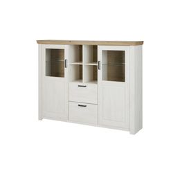maison bleue Highboard Amrum Ma&szlig;e (cm): B: 185 H: 143 T: 43.0 &raquo; H&ouml;ffner