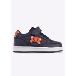 Sneaker Lotto, Damen, Gr. 21, orange (navy, orange), Synthetik, Schuhe Sneaker