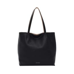 Emily & Noah Shopper EMILY & NOAH "Shopper E&N Eva", Damen, Gr. B/H/T: 39cm x 34cm x 14cm 0, blau (blau 500), Polyurethan, Taschen Shopper
