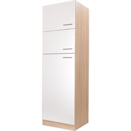 K&uuml;hlumbauschrank respekta "Merle", wei&szlig;, B:30cm H:200cm T:60cm, Schr&auml;nke, Breite 60 cm, T&uuml;ren wechselseitig anschlagbar, H&ouml;he 200 cm