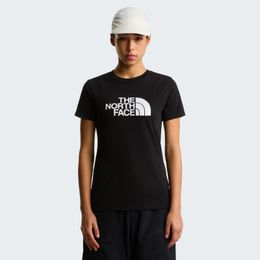 The North Face Damen T-Shirt "W EVOLUTION HALF DOME SLIM SHORT SLEEVE TEE"tnf schwarz, Gr. XS, Obermaterial: 100% Baumwolle, Shirts, schmaler