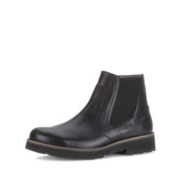 Chelseaboots Gabor "Chelsea Boot", Herren, Gr. 40,5, schwarz, Schuhe Chelseaboots