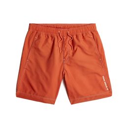 G-Star Raw Badeshorts G-STAR "Long Badeshort", Herren, Gr. L, Normalgr&ouml;&szlig;en, lt antic rot, Obermaterial: 100% Polyester, Badehosen Badeshorts