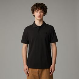 Poloshirt The North Face "M ESSENTIAL REGULAR POLO", Herren, Gr. M, tnf schwarz, Obermaterial: 100% Baumwolle, Shirts, regul&auml;re Passform, f&uuml;r Freizeit und aktive Unternehmungen