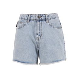 Shorts Just Rhyse "Just Rhyse Shorts Florida", Damen, Gr. XL, US-Gr&ouml;&szlig;en, lightblau acid wash, 100% Baumwolle, unifarben, normal, Hosen Shorts