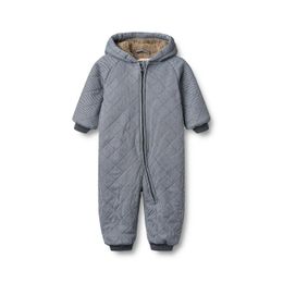 Jumpsuit Wheat "Wheat Thermo Suit Krammo", M&auml;dchen, Gr. 86, ink stripe, 100% Polyester (Recycelt), unifarben, normal, Overalls Jumpsuit