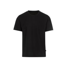 T-Shirt TRIGEMA "TRIGEMA T-Shirt in Piqu&eacute;-Qualit&auml;t", Herren, Gr. XL, schwarz, 100% Baumwolle, Basic, Shirts T-Shirt