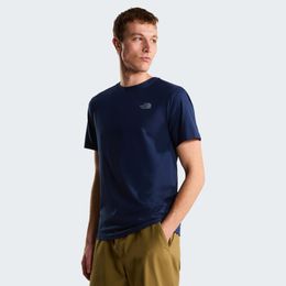 T-Shirt The North Face "M MOUNTAIN SKETCH REGULAR SHORT SLEEVE TEE-GRAPHIC", Herren, Gr. XXL, summit navy, Obermaterial: 60% Baumwolle, 40% Polyester, Shirts T-Shirt, normale Passform, kurze &Auml;rmel, f&uuml;r Sport- und Outdoor geeignet