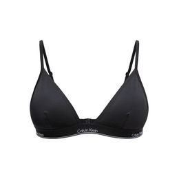 Calvin Klein Swimwear Bikini Top female Black size XS