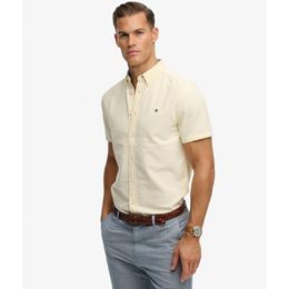 Superdry Herren Preppy Oxford Kurzarmhemd Yellow - Gr&ouml;&szlig;e: Xxl 1041009000233J8U005