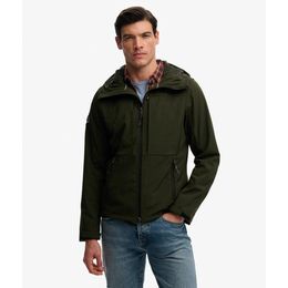 Superdry Herren Softshell Trekker Jacke mit Kapuze Green - Gr&ouml;&szlig;e: Xxxl 10202010004151KM120
