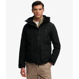 Superdry Herren Ultimate Windbreaker mit Stickerei und Kapuze Black - Gr&ouml;&szlig;e: L 102020100042002A003