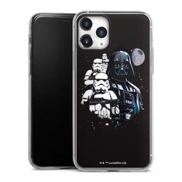 DeinDesign iPhone 11 Pro Handy Slim Case Silikon Handyh&uuml;lle transparent H&uuml;lle extra d&uuml;nn Weltall Star Wars Movie Silikon Slim Case