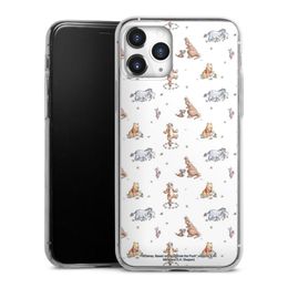 DeinDesign iPhone 11 Pro Handy Slim Case Silikon Handyh&uuml;lle transparent H&uuml;lle extra d&uuml;nn Winnie The Pooh Disney Official Licensed Product Silikon Slim Case