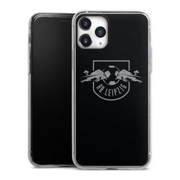 DeinDesign iPhone 11 Pro Handy Slim Case Silikon Handyh&uuml;lle transparent H&uuml;lle extra d&uuml;nn Logo Rb Leipzig Official Licensed Product Silikon Slim Case
