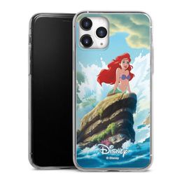 DeinDesign iPhone 11 Pro Handy Slim Case Silikon Handyh&uuml;lle transparent H&uuml;lle extra d&uuml;nn Arielle Die Meerjungfrau Official Licensed Product Mermaid Silikon Slim 