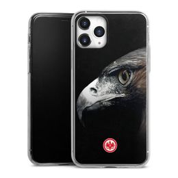 DeinDesign iPhone 11 Pro Handy Slim Case Silikon Handyh&uuml;lle transparent H&uuml;lle extra d&uuml;nn European Cup Eintracht Frankfurt Official Licensed Product Silikon Slim 