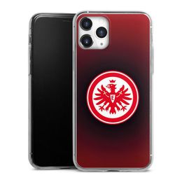 DeinDesign iPhone 11 Pro Handy Slim Case Silikon Handyh&uuml;lle transparent H&uuml;lle extra d&uuml;nn Coat Of Arms Eintracht Frankfurt Official Licensed Product Silikon Slim 