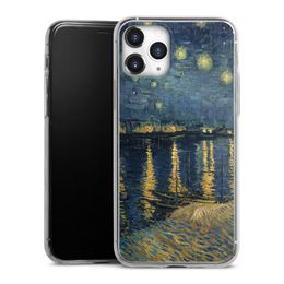 DeinDesign iPhone 11 Pro Handy Slim Case Silikon Handyh&uuml;lle transparent H&uuml;lle extra d&uuml;nn Painting Kunst Silikon Slim Case
